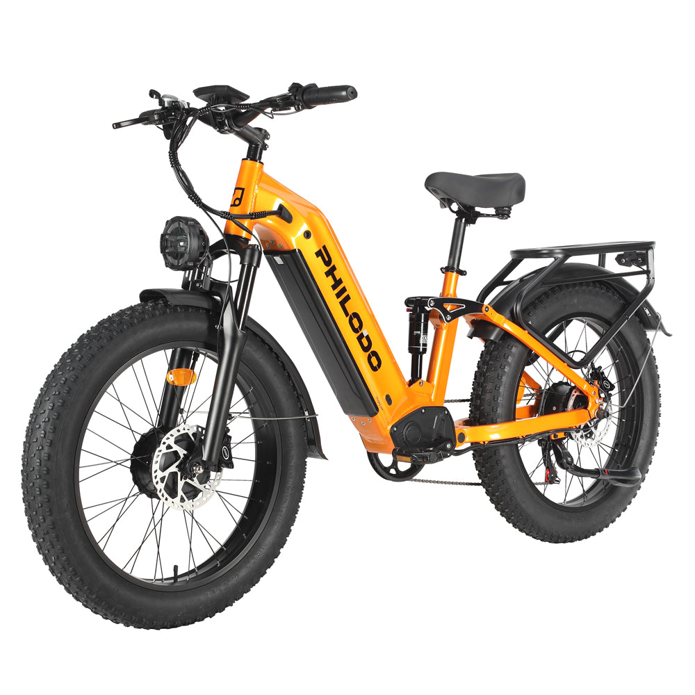 PHILODO FALCON 60V Dual Motor Electric Bike Full Suspension – PHILODO BIKES