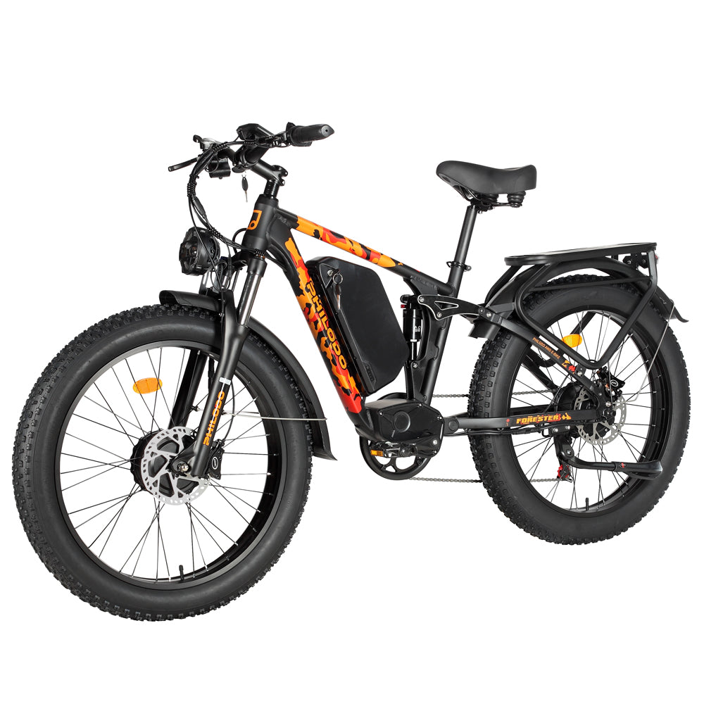 PHILODO Forester 60V Dual Motor Electric Bike Full Suspension – PHILODO ...