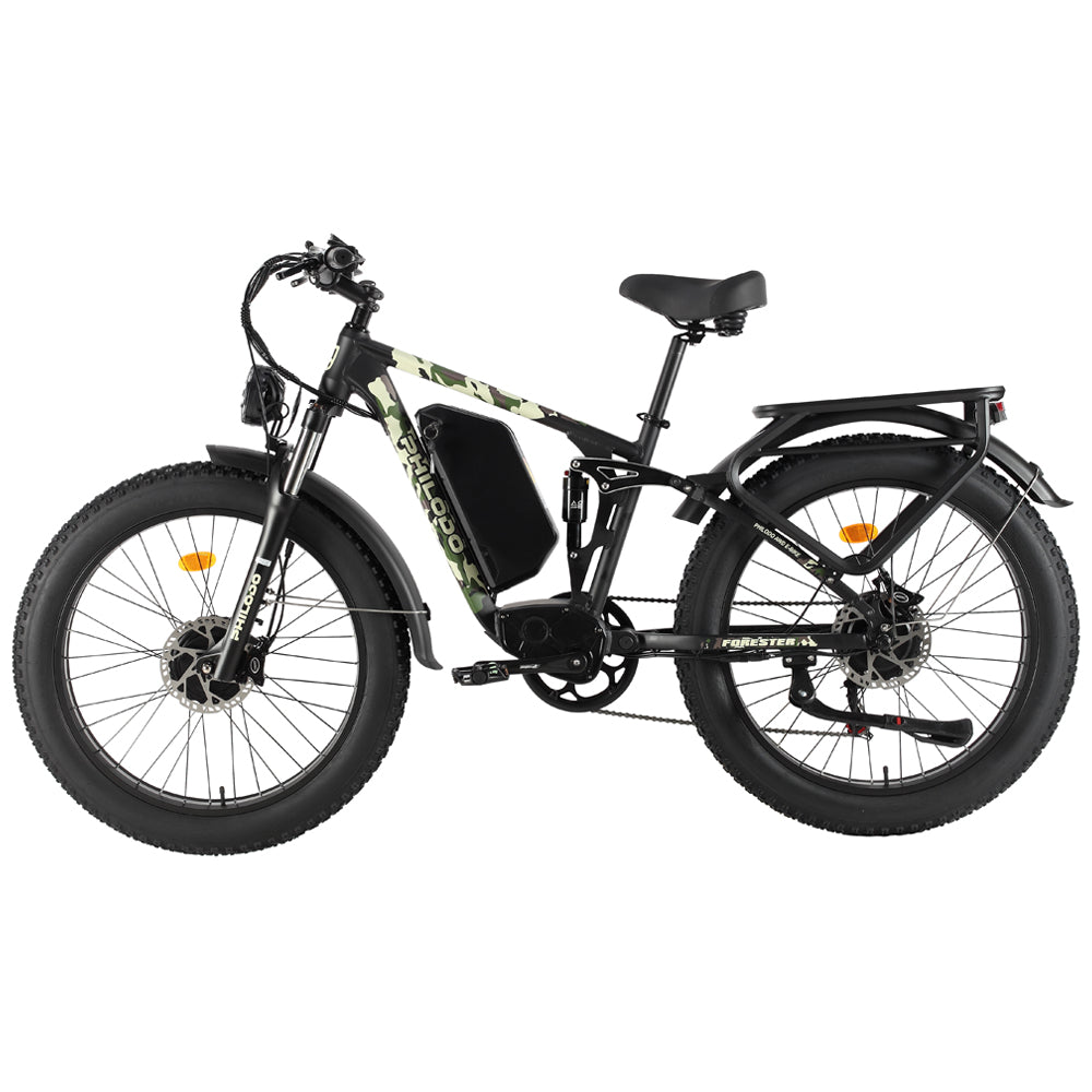 PHILODO Forester 60V Dual Motor Electric Bike Full Suspension – PHILODO ...