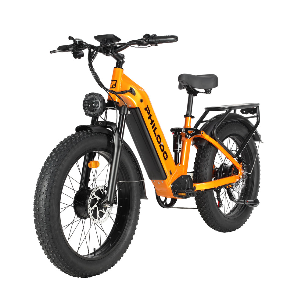 PHILODO FALCON 60V Dual Motor Electric Bike Full Suspension – PHILODO BIKES