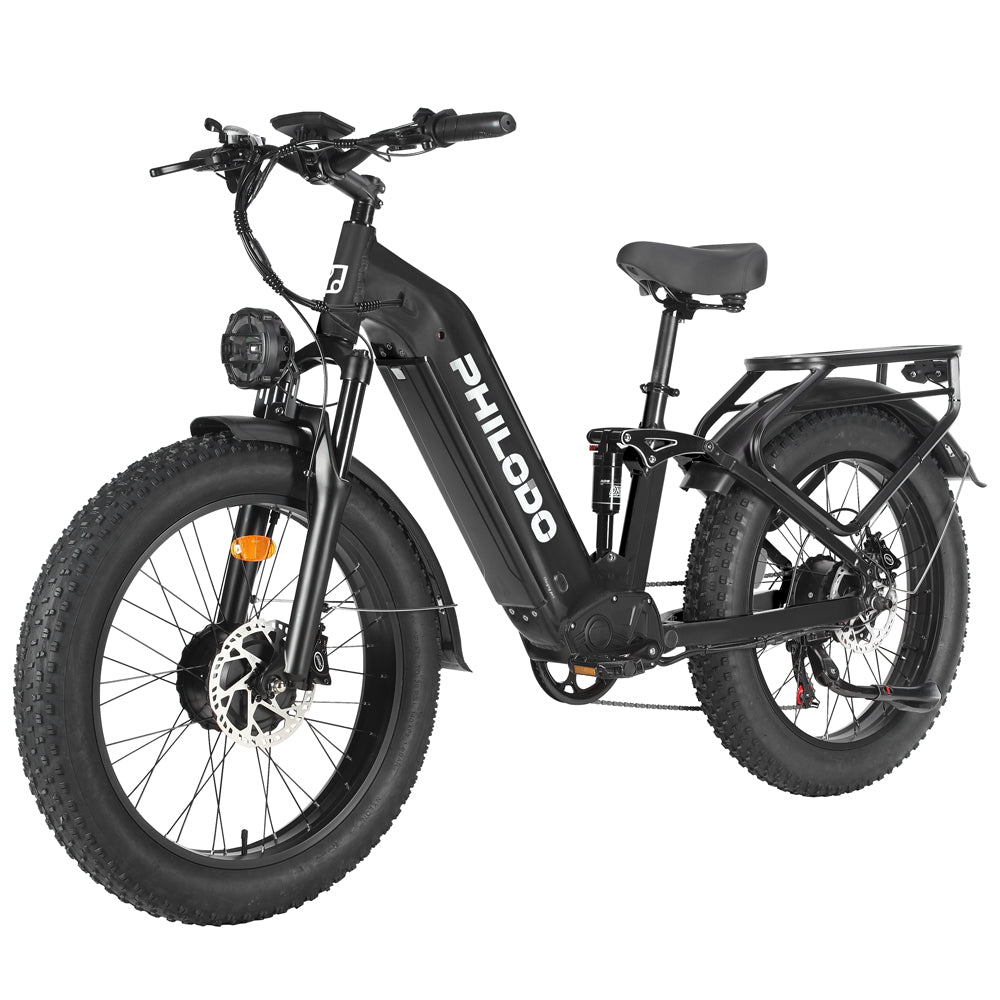 PHILODO FALCON 60V Dual Motor Electric Bike Full Suspension – PHILODO BIKES