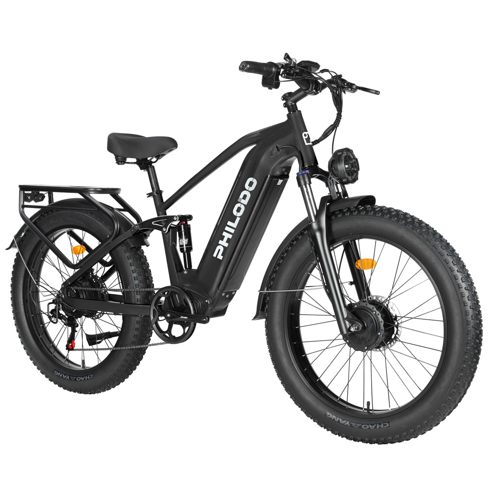 PHILODO FALCON 60V Dual Motor Electric Bike Full Suspension – PHILODO BIKES