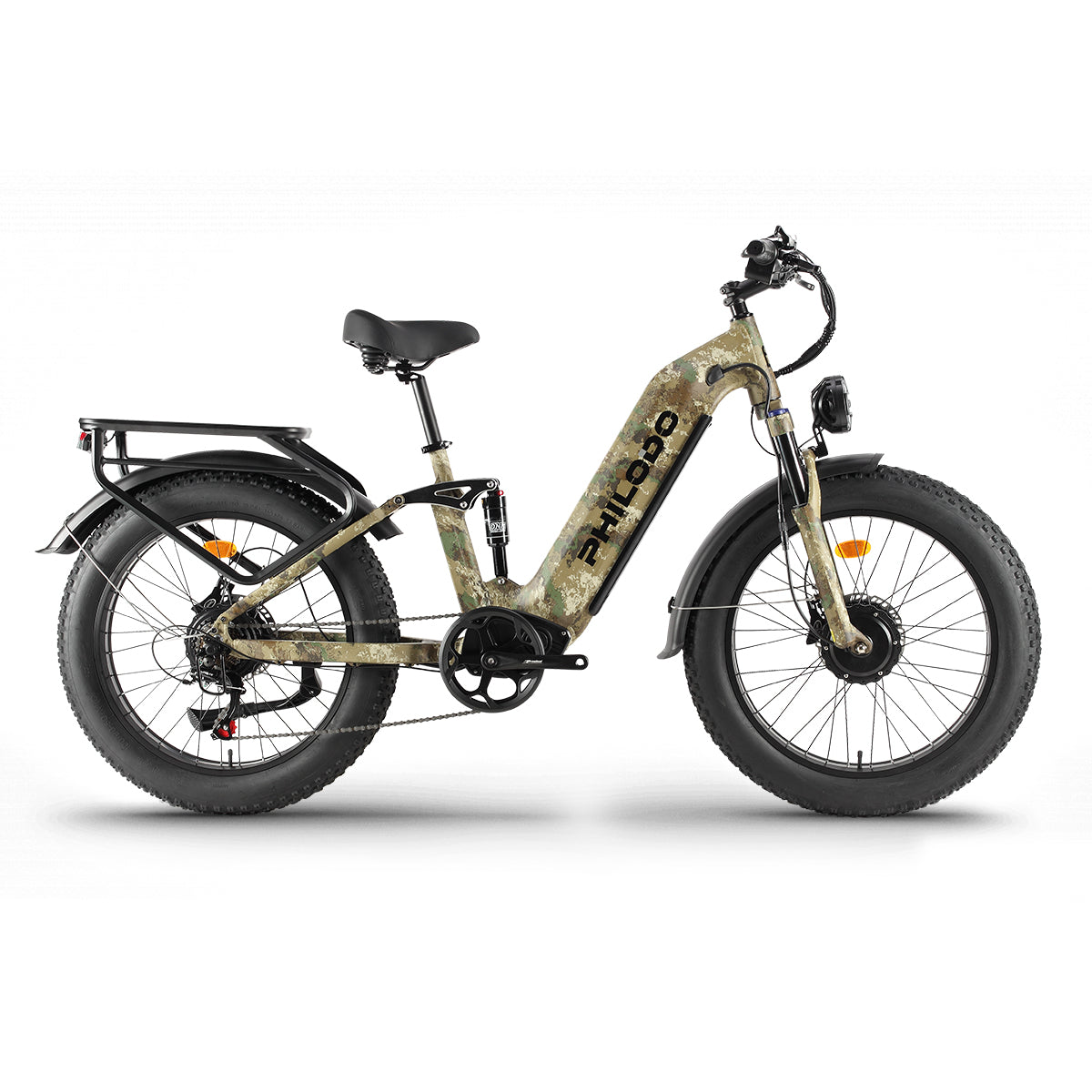 PHILODO FALCON Camo 60V Dual Motor Electric Bike – PHILODO BIKES