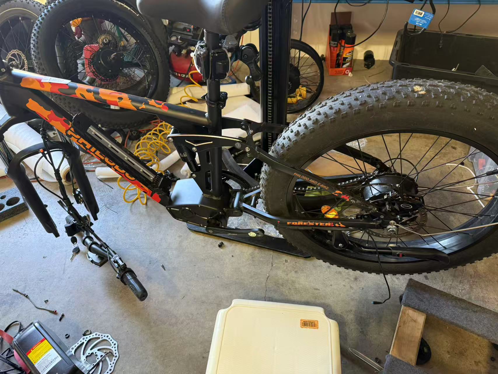 Second-Hand Forester 60V Dual Motor Electric Bike – PHILODO BIKES
