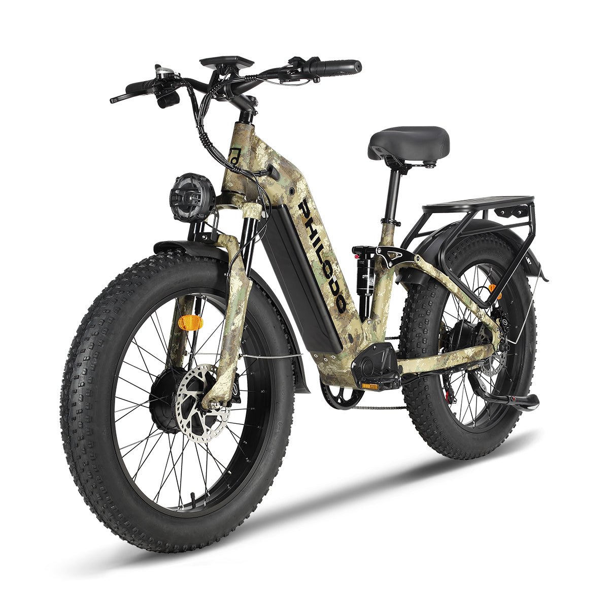 PHILODO FALCON Camo 60V Dual Motor Electric Bike – PHILODO BIKES
