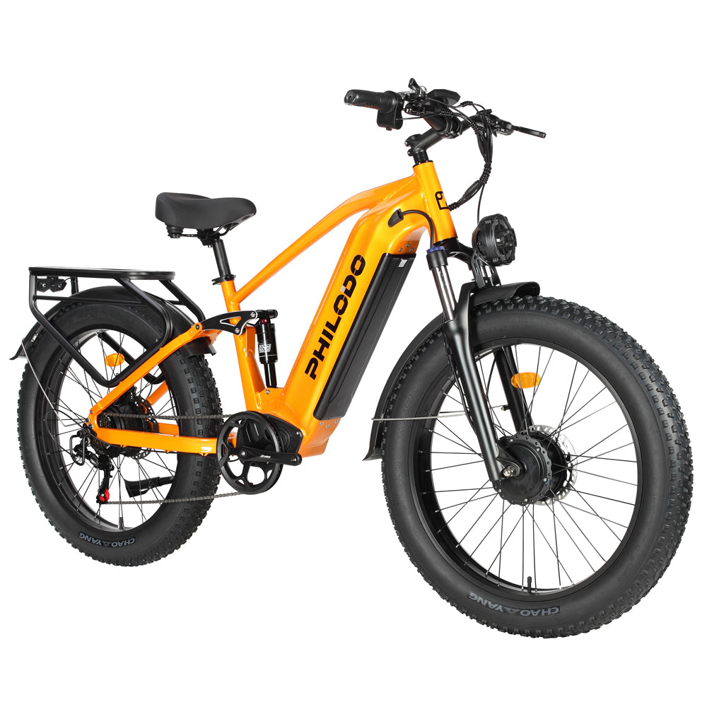 PHILODO FALCON 60V Dual Motor Electric Bike Full Suspension – PHILODO BIKES